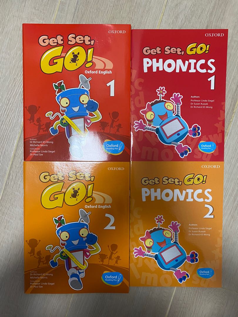 Get set, Go! Phonics, 興趣及遊戲, 書本 & 文具, 教科書 - Carousell