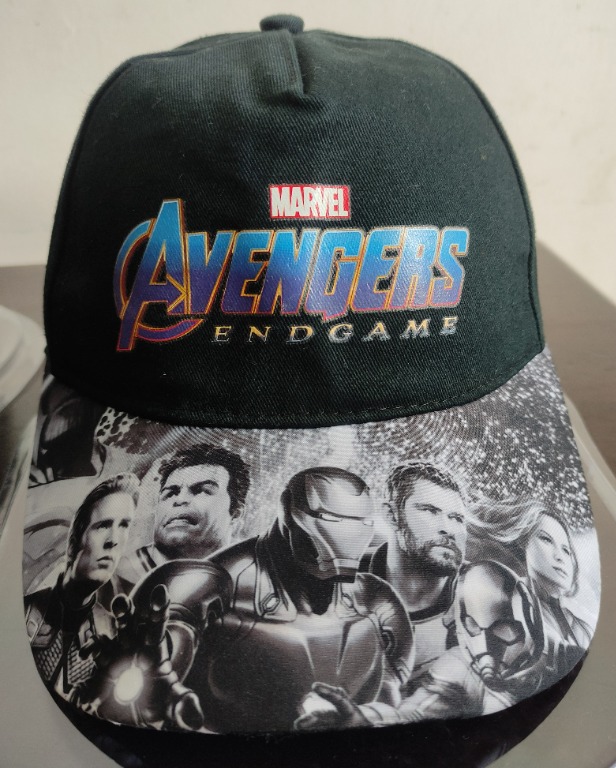 GM_0065 Combo Marvel Avengers Endgame & Iron Man Cap, Men's Fashion ...