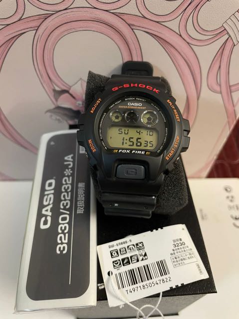 G-SHOCK DW6900 Fox Fire, Men's Fashion, Watches & Accessories, Watches ...