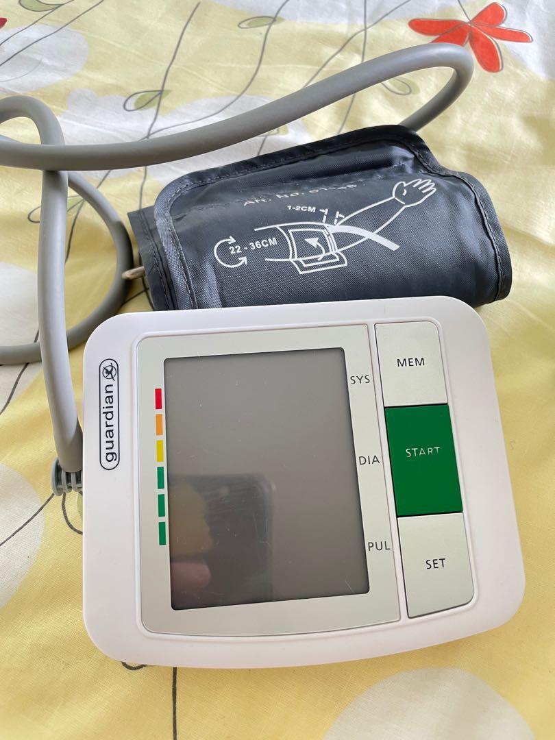 Guardian blood pressure monitor, Health & Nutrition, Health Monitors ...