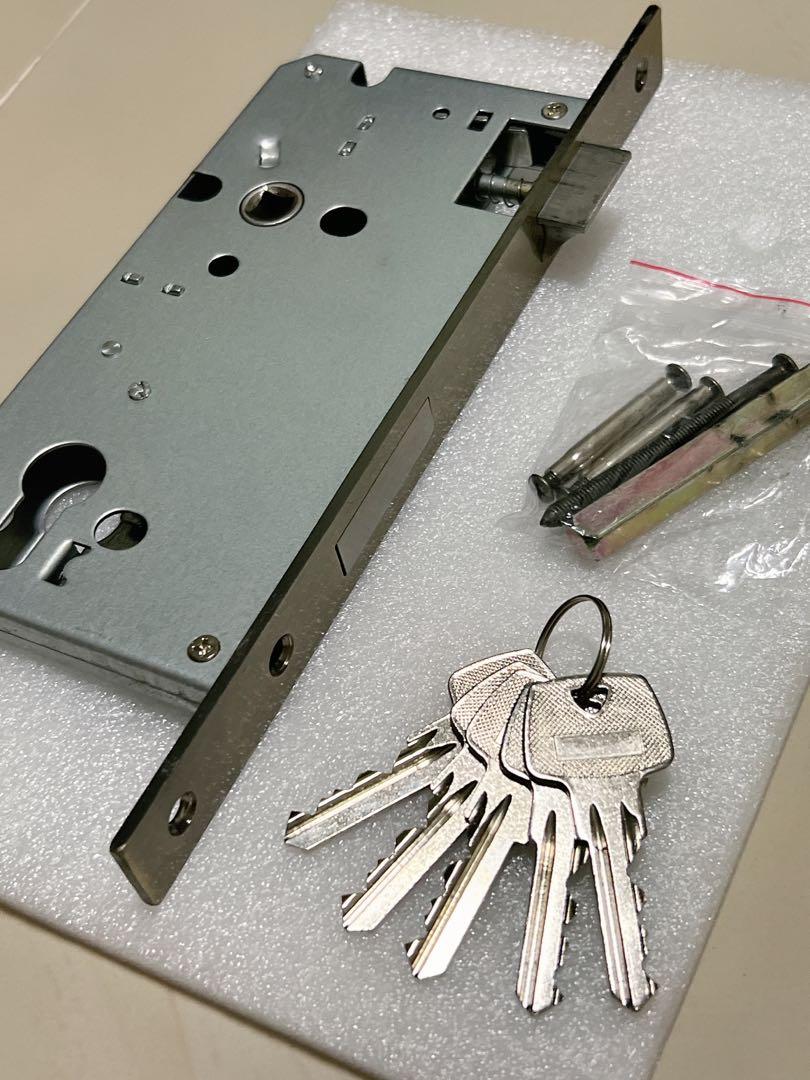 HDB gate lock, Furniture & Home Living, Security & Locks, Locks, Doors ...