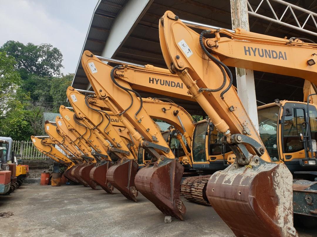 Big Big Saleon take all basis 14 units Hyundai Backhoe, Commercial ...