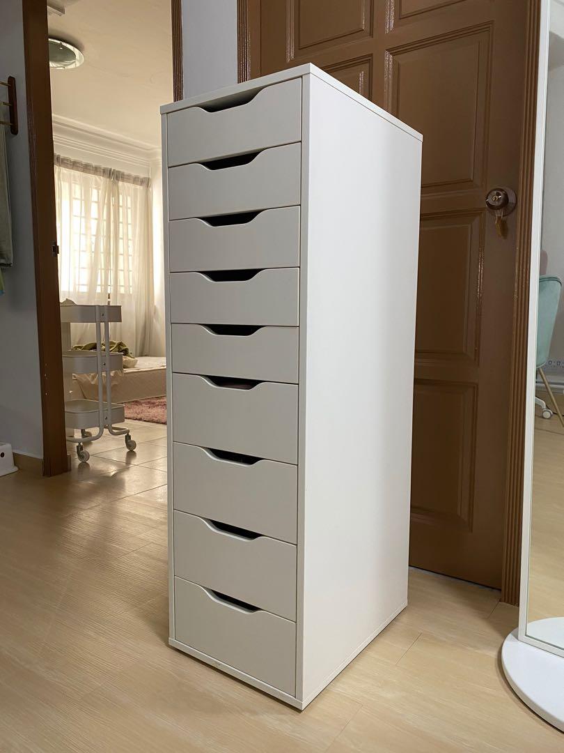 IKEA Alex Drawer unit with 9 drawers, Furniture & Home Living ...