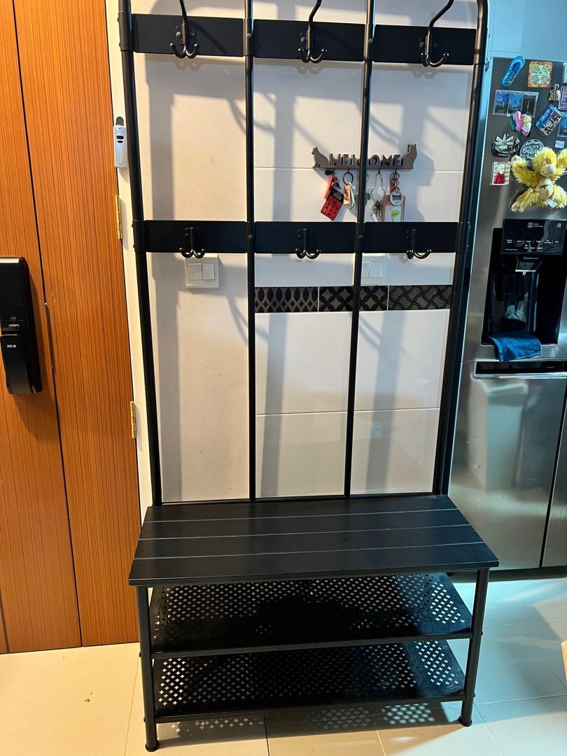 Ikea PINNIG Coat and Shoe Rack, Furniture & Home Living, Furniture ...