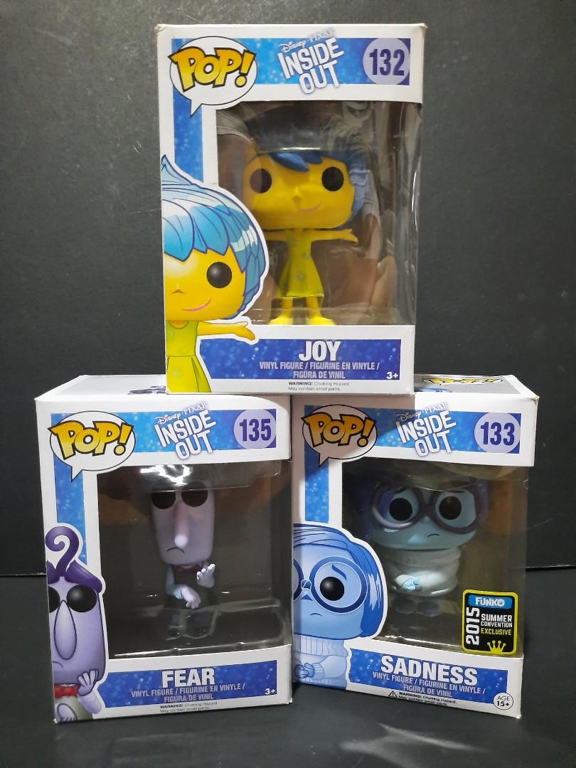 Inside Out Funko Pop, Hobbies & Toys, Toys & Games on Carousell