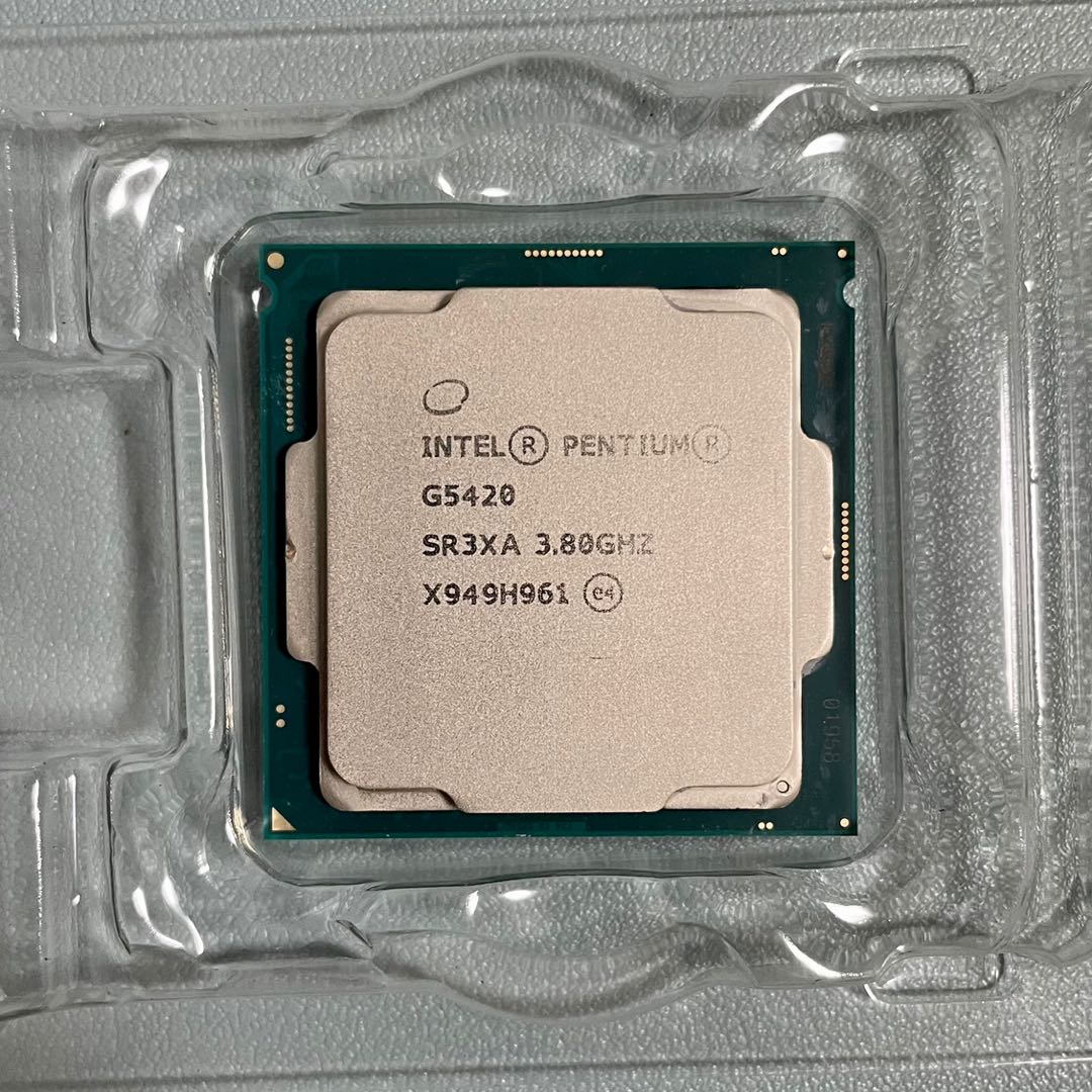 Intel® Pentium® Gold G5420 Processor 4M Cache 3.80 GHz, Computers ...
