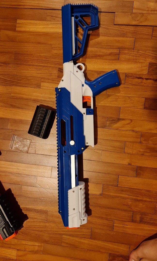 NERF JET BLASTER CEDA, Hobbies & Toys, Toys & Games on Carousell