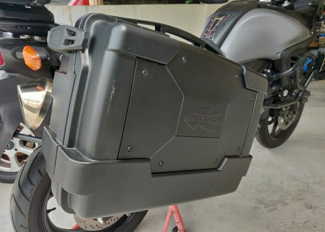KAPPA side box for Vstrom 650, Auto Accessories on Carousell