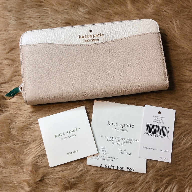 Kate Spade Leila continental wallet, Women's Fashion, Bags & Wallets ...