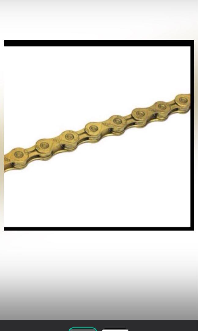 KMC 9 Speed Gold Chain X9, Sports Equipment, Bicycles & Parts, Parts ...