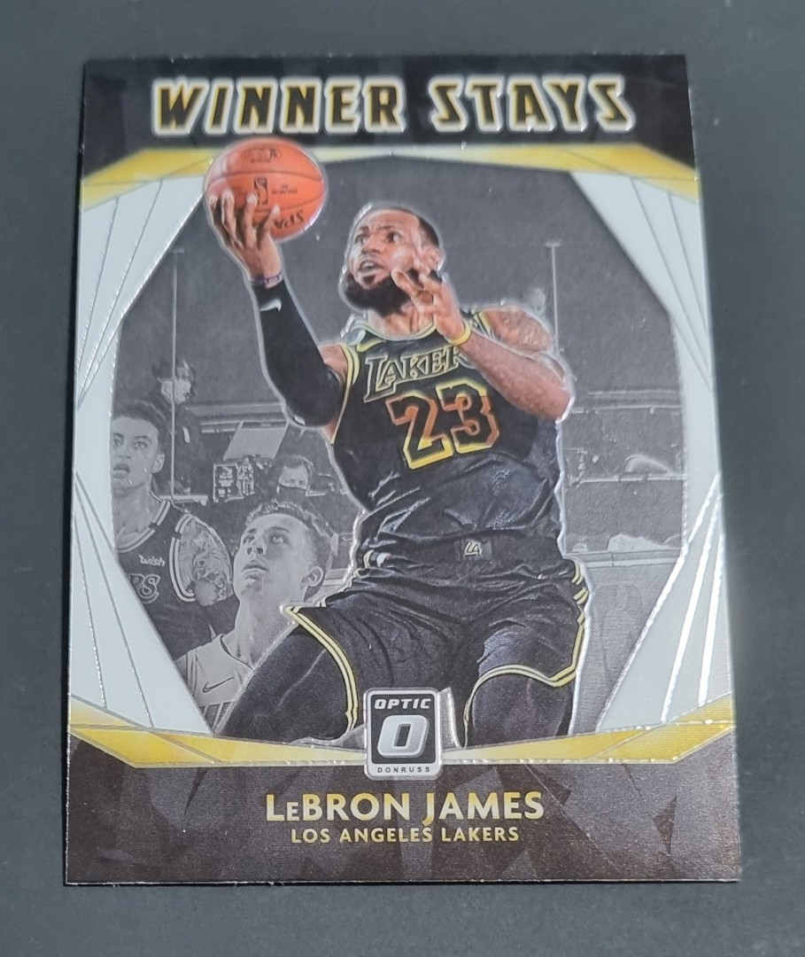 Lebron James Winner Stays Card, Hobbies & Toys, Toys & Games on Carousell