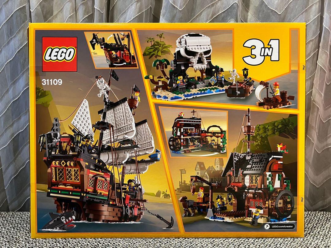 Lego 31109 Pirate Ship, Hobbies & Toys, Toys & Games on Carousell