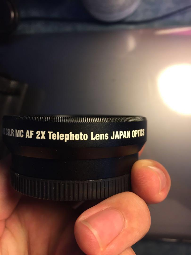 Lens/lensa macro 52mm professional HD DSLR MC AF 0.45X wide angle W ...