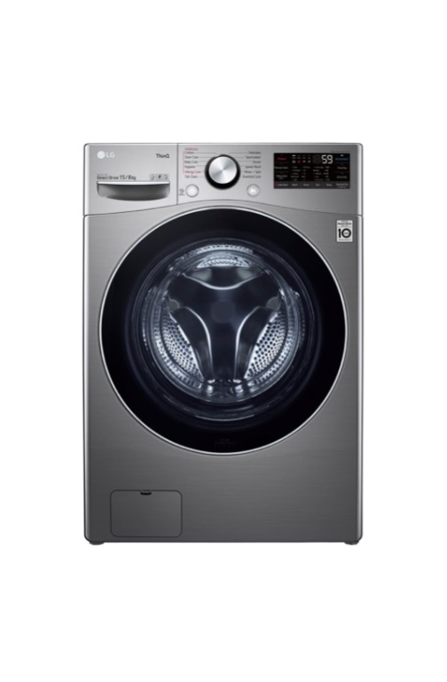 LG F2515RTGV [15/8KG] FRONT LOAD WASHER DRYER (STONE SILVER), TV & Home ...