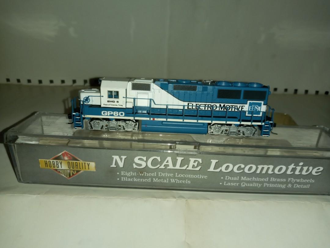 Life-like N scale 1:160 train model locomotive 火車模型, Electro Motive 型號GP60，車身编號#5, 興趣及遊戲, 玩具 ...