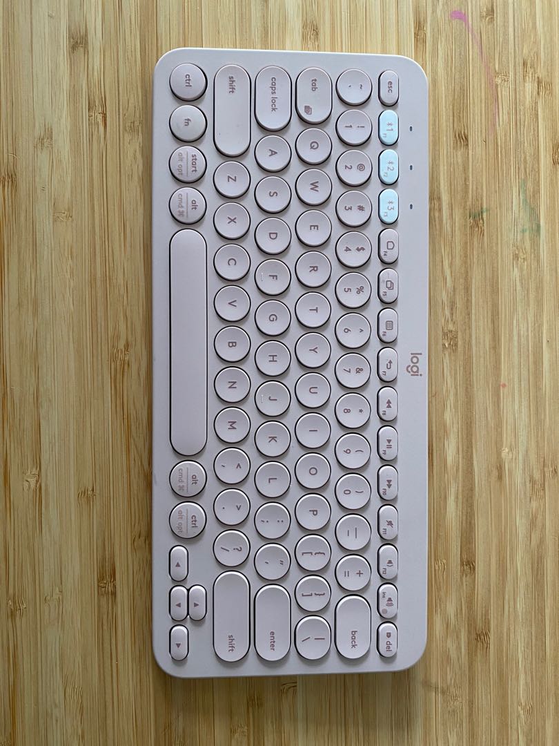 Logitech K380 Pink, Computers & Tech, Parts & Accessories, Computer ...