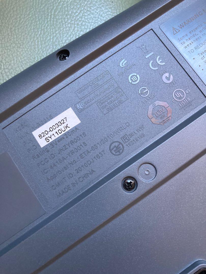 Logitech Wireless Keyboard K260 Mouse M210, Computers & Tech, Parts ...