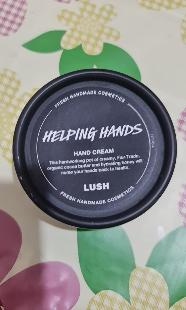 Lush Hand Cream Helping Hands, Beauty & Personal Care, Hands & Nails on ...
