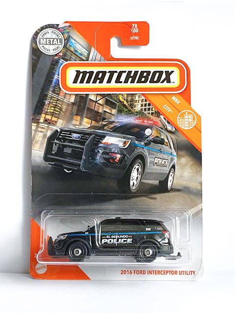 Matchbox Ford Interceptor Utility Black, Hobbies & Toys, Toys & Games ...