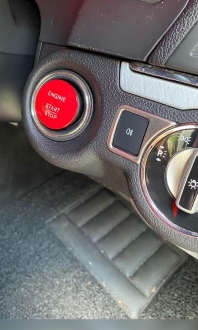 Mercedes Benz Carbon Push Start, Car Accessories, Accessories on Carousell