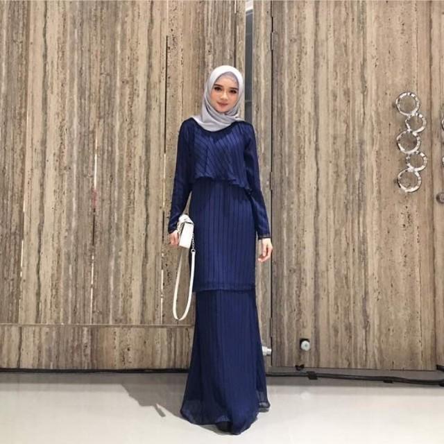 Minimalace Cape Kurung Mother Daughter, Women's Fashion, Muslimah ...