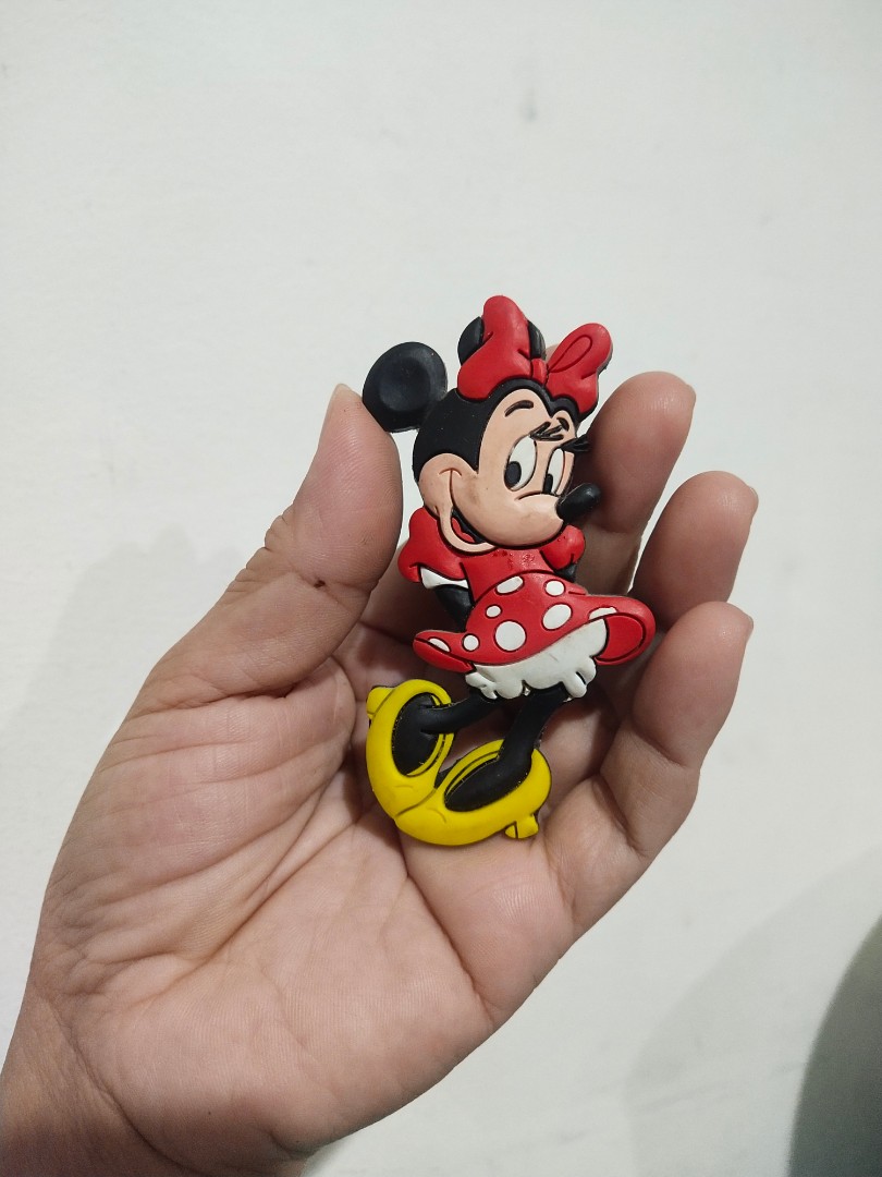 Minnie Mouse Ref Magnet Rubber, Furniture & Home Living, Home Decor ...