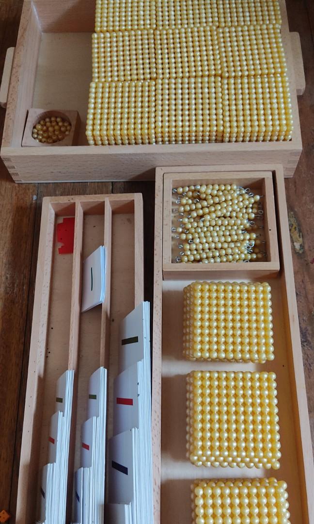 Montessori bank game preloved, Hobbies & Toys, Toys & Games on Carousell