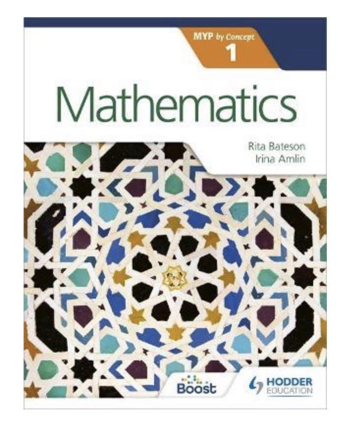 MYP by Concept 1 - Mathematics (Hodder Education), Hobbies & Toys ...