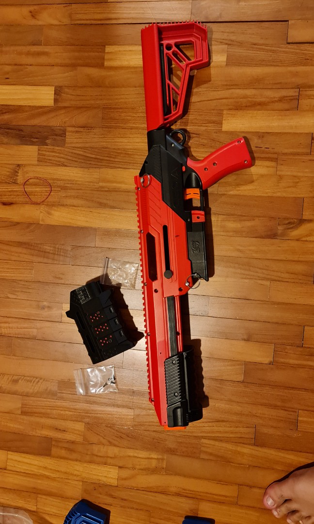 NERF JET BLASTER CEDA S, Hobbies & Toys, Toys & Games on Carousell