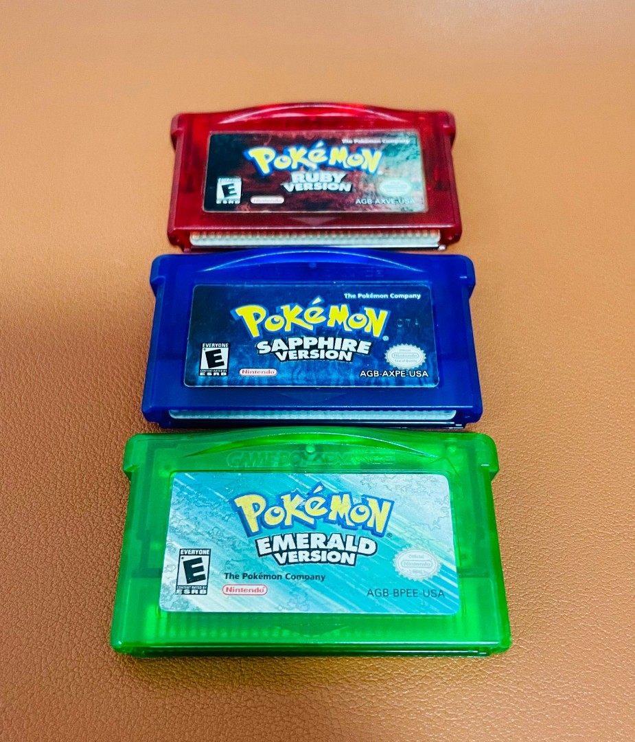 Nintendo Pokemon Gameboy Series for sales, Video Gaming, Video Games ...
