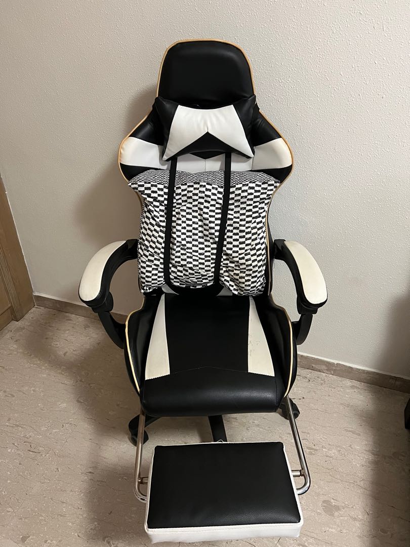 Office Chair slightly used, Furniture & Home Living, Furniture, Chairs ...