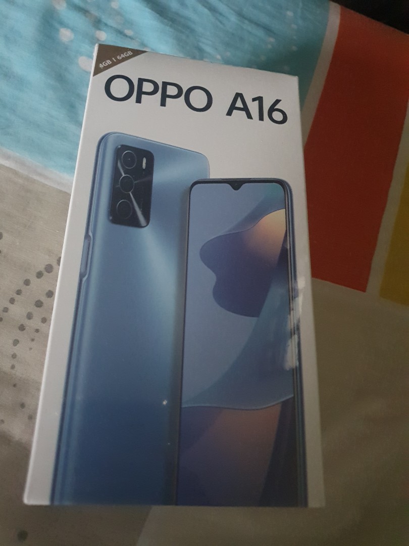 Oppo A16 Blue Mobile Phone 4GB | 64GB, Mobile Phones & Gadgets, Mobile ...