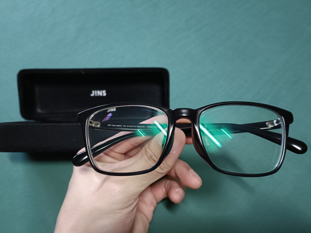 Original Jins Eyeglasses, Men's Fashion, Watches & Accessories, Sunglasses & Eyewear on Carousell