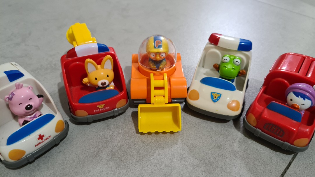 Original Pororo Operating toy set, Babies & Kids, Infant Playtime on ...