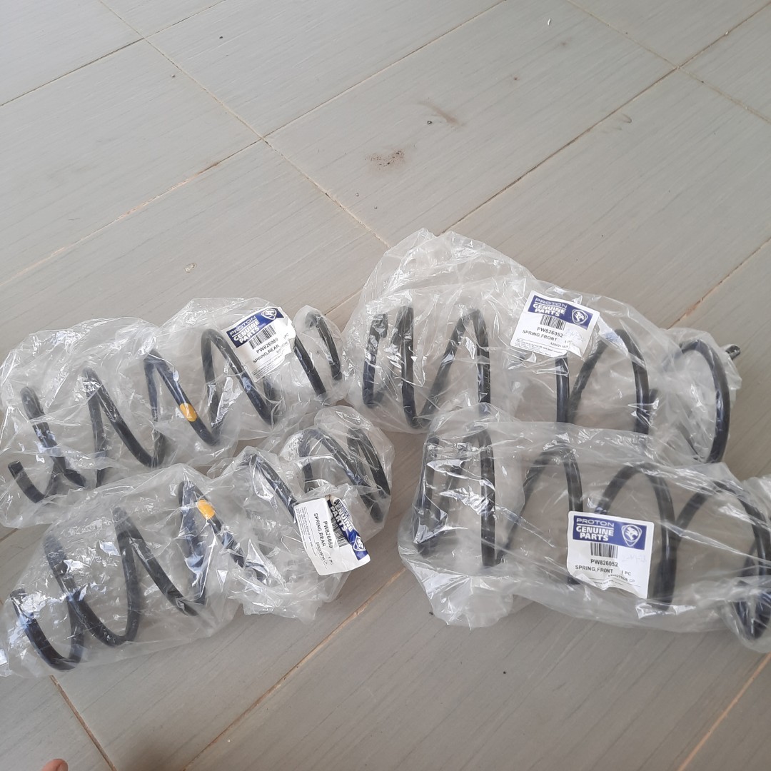 ORIGINAL Saga FLX Coil Springs *NEW!, Auto Accessories on Carousell