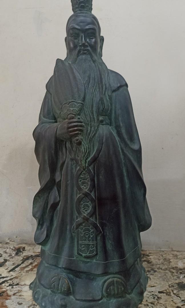 Patung Nabi KongHucu, Antik, Pajangan di Carousell