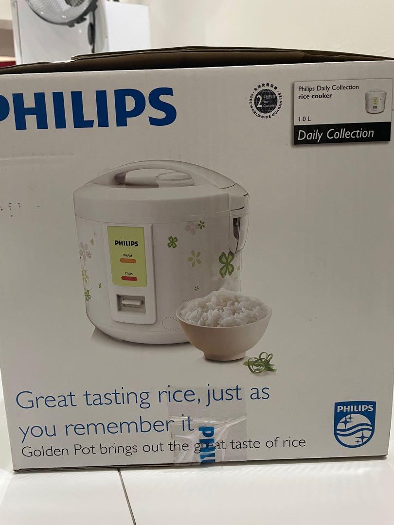 Philips Daily Collection Rice Cooker (New), TV & Home Appliances ...