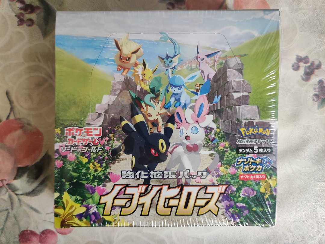 Pokemon Eevee Heroes Japanese Booster Box, Hobbies & Toys, Toys & Games ...