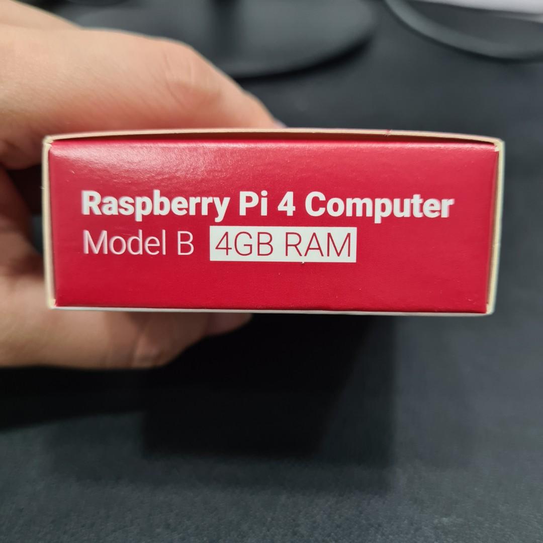 Raspberry Pi 4 Computer Model B 4GB RAM, Computers & Tech, Parts ...