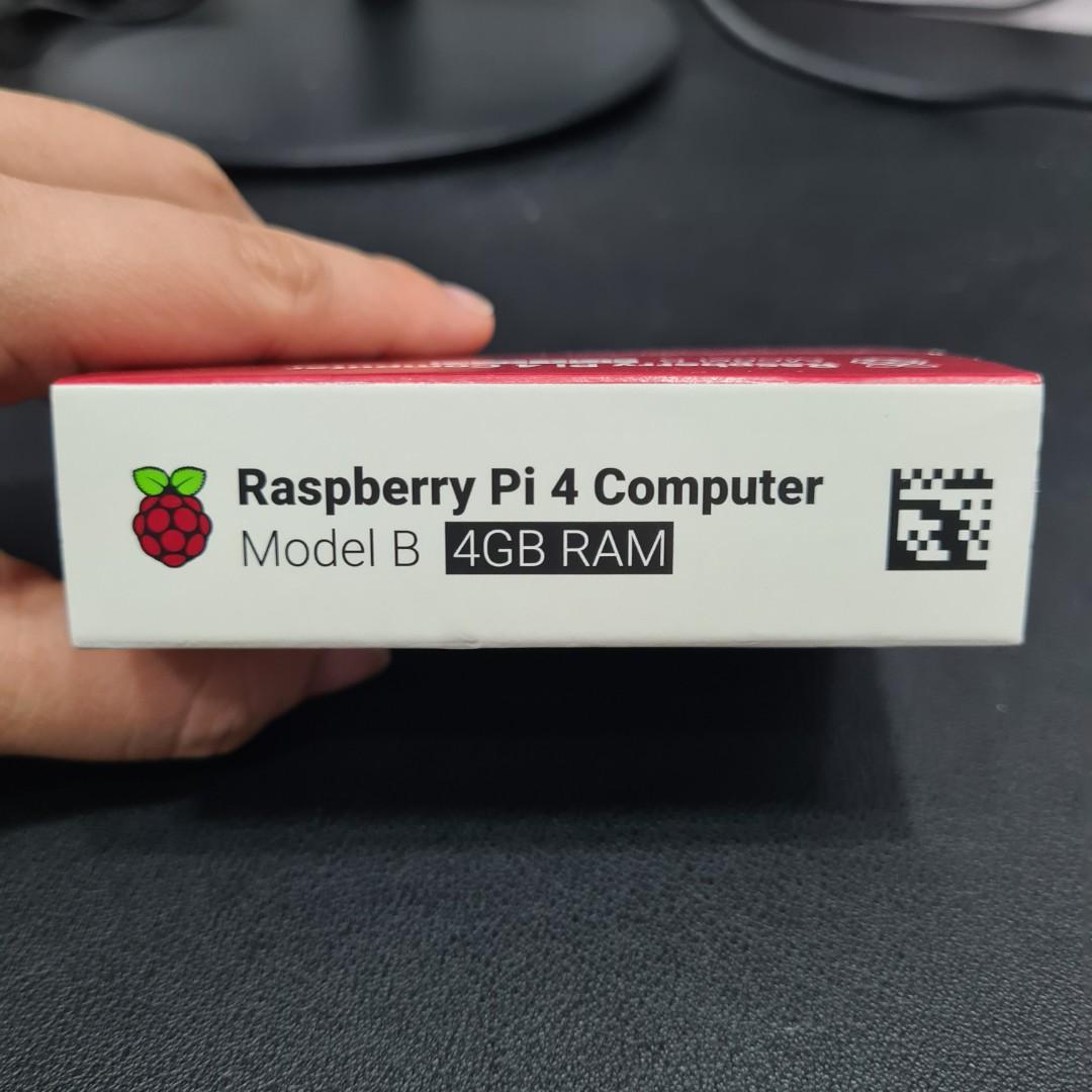 Raspberry Pi 4 Computer Model B 4GB RAM, Computers & Tech, Parts ...