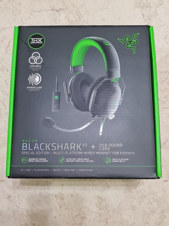 Razer Blackshark V2 Special Edition, Computers & Tech, Parts ...