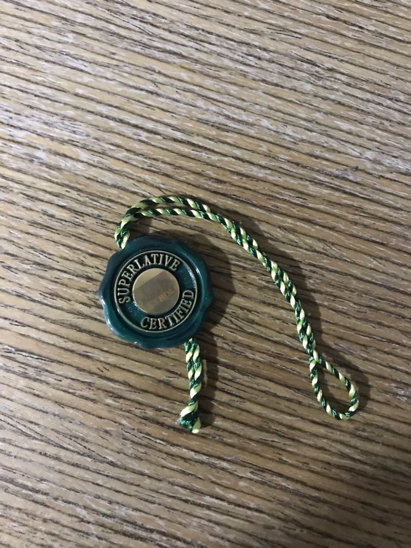 Rolex Green COSC Tag, Luxury, Watches on Carousell