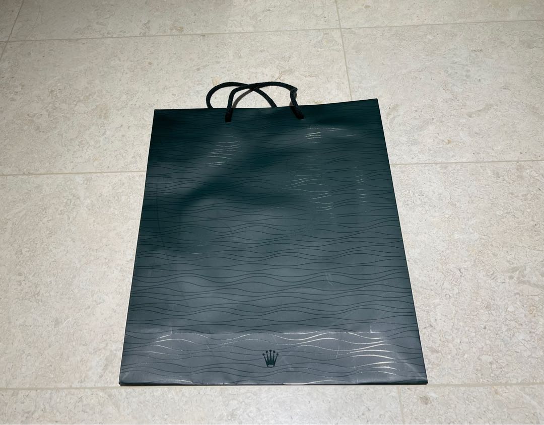 Rolex paper bag, Luxury, Watches on Carousell