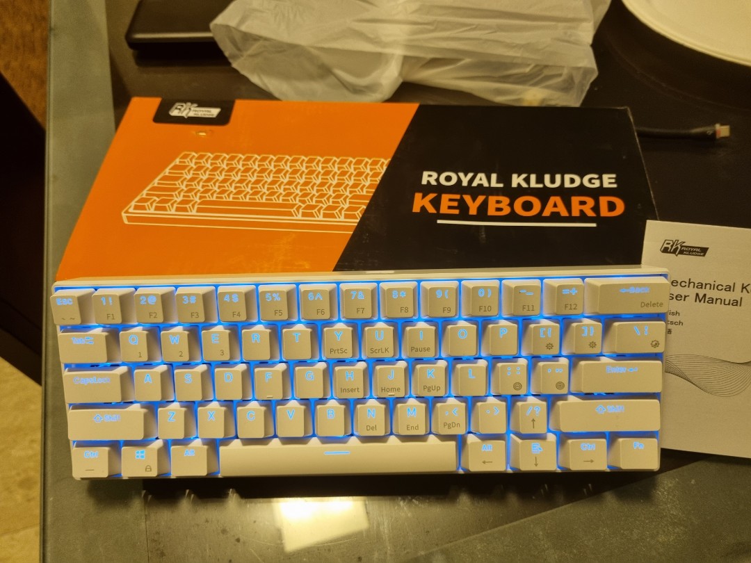 ROYAL KLUDGE wireless mechanical Keyboard, Computers & Tech, Parts ...