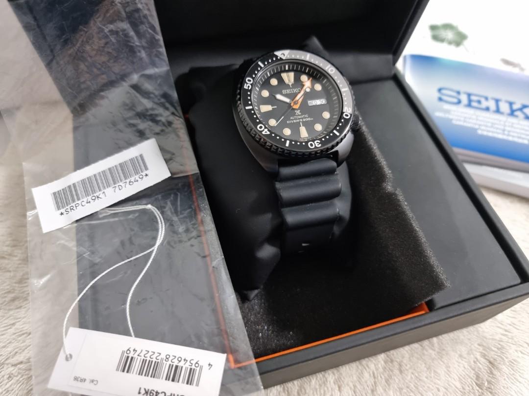 Seiko SRPC49K1 "Ninja Turtle" Limited Edition, Men's Fashion, Watches ...