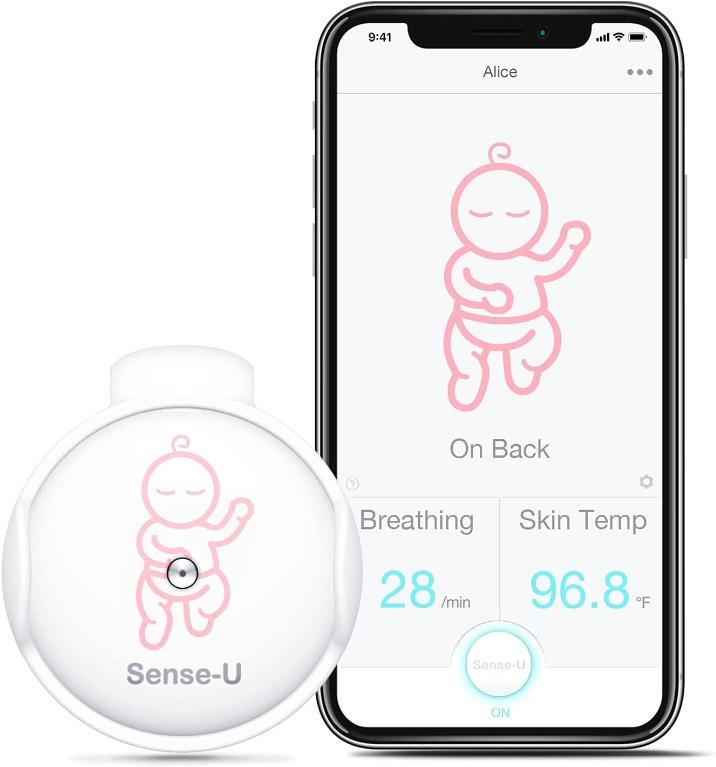 Sense-U Baby Movement Monitor with Breathing Rollover Movement ...