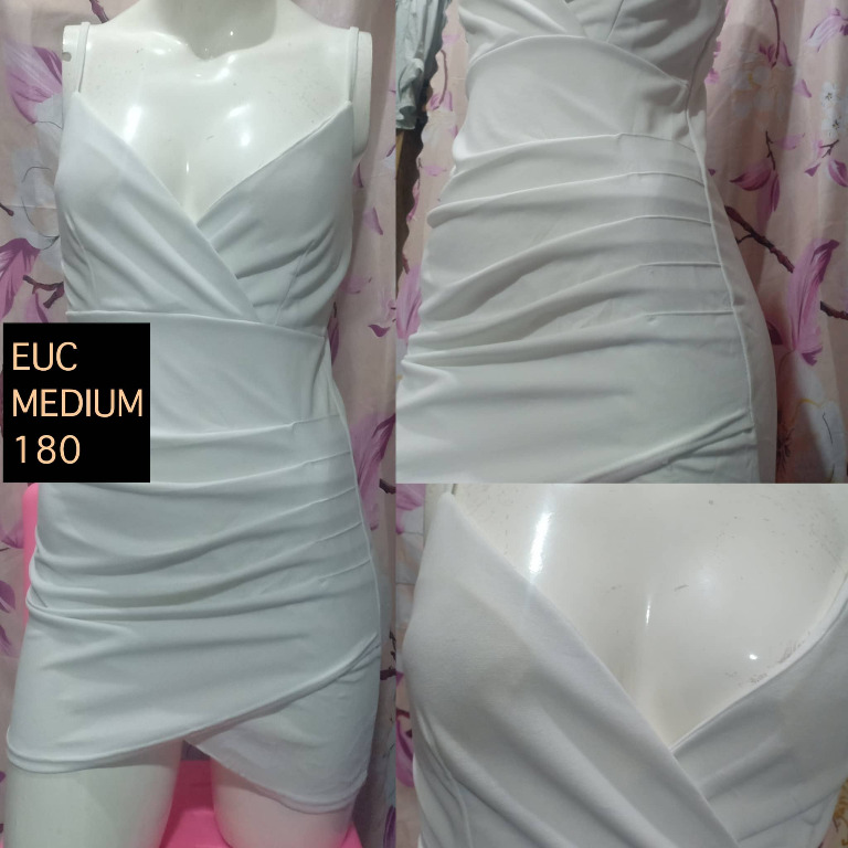 Sexy White Bodycon Dress, Women's Fashion, Dresses & Sets, Dresses on ...