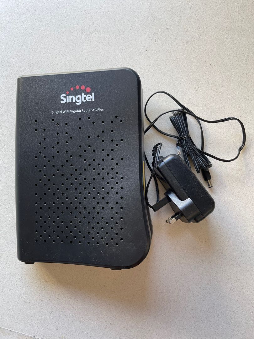 SingTel wifi Gigabit Router AC Plus, Computers & Tech, Parts ...