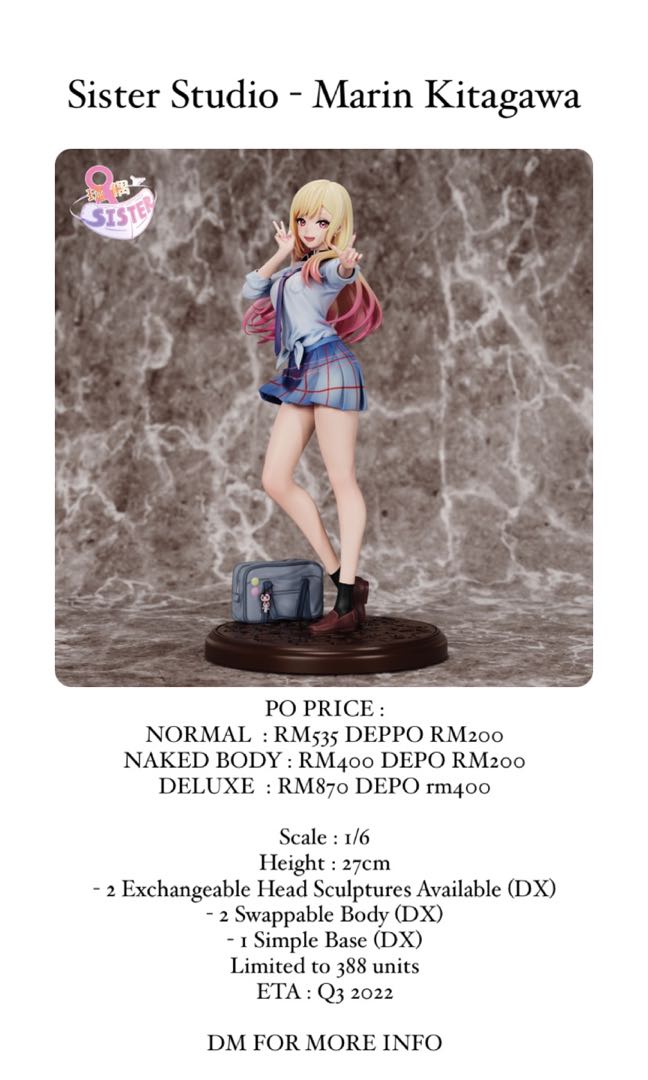 Sister Studio - Marin Kitagawa, Hobbies & Toys, Toys & Games on Carousell