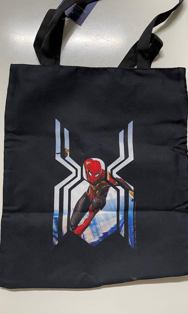 Spider-Man Tote Bag Sony official merchandise, Men's Fashion, Bags ...